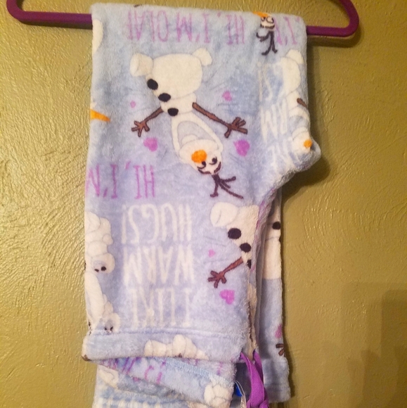 Disney | Intimates & Sleepwear | Olaf Sleep Pants | Poshmark